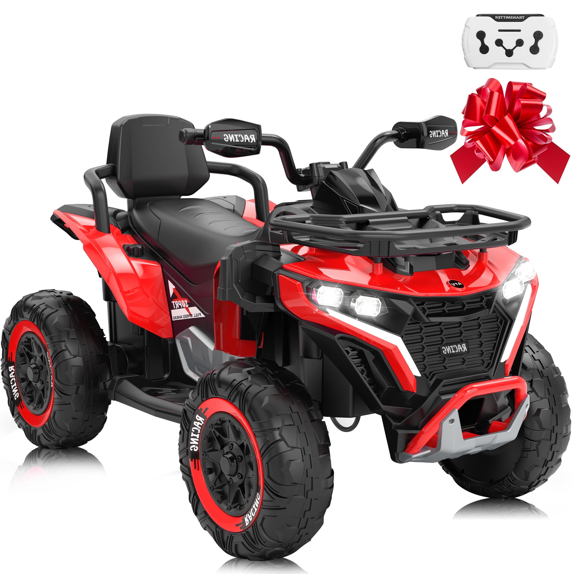 Jorfly 24V Ride on ATV Toys,Power ATV Wheels with Motor, Remote ...
