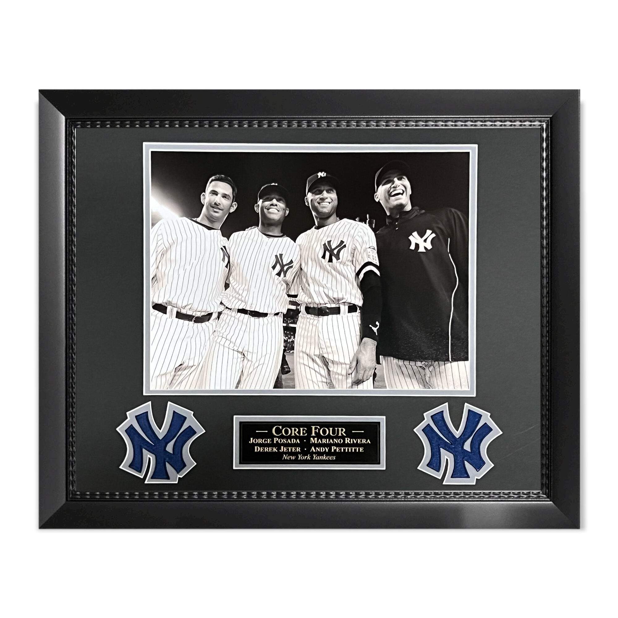 Jorge Posada, Mariano Rivera, Derek Jeter Andy Pettitte New York Yankees Unsigned Photograph ...