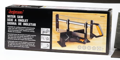 Jorgensen 64005 Miter Saw Mini Precision Mini-Precision Miter Saw ...