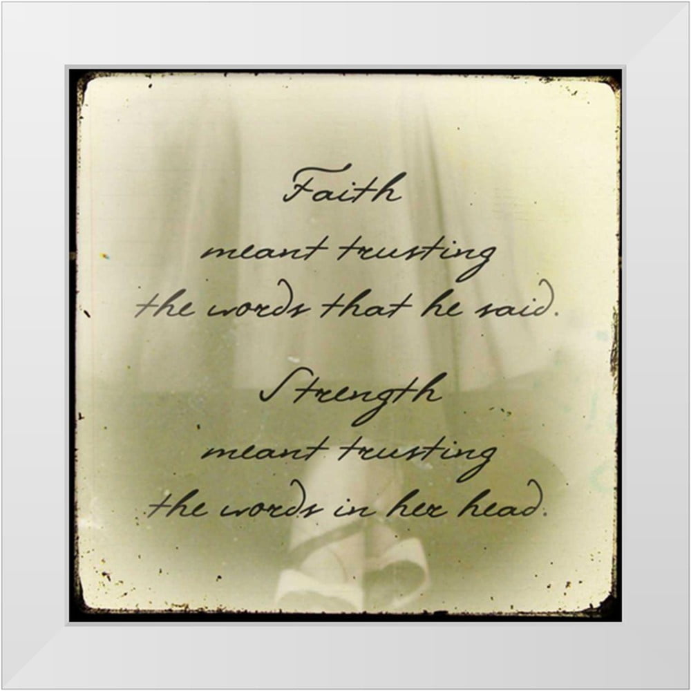 Jorgensen, Jennifer 20x20 White Modern Wood Framed Museum Art Print ...