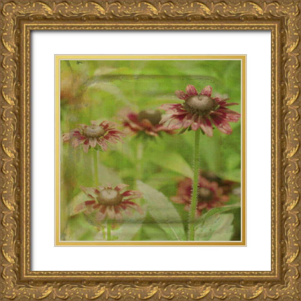 Jorgensen, Jennifer 26x26 Gold Ornate Wood Framed with Double Matting ...