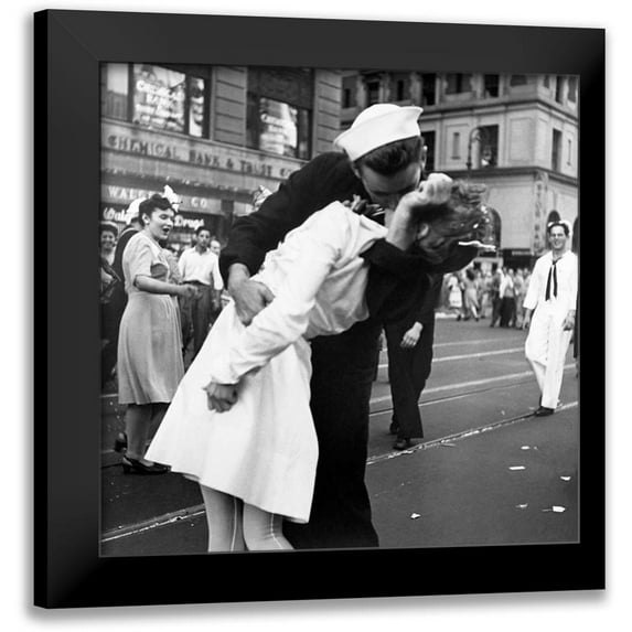 Jorgensen, Victor 12x12 Black Modern Framed Museum Art Print Titled ...