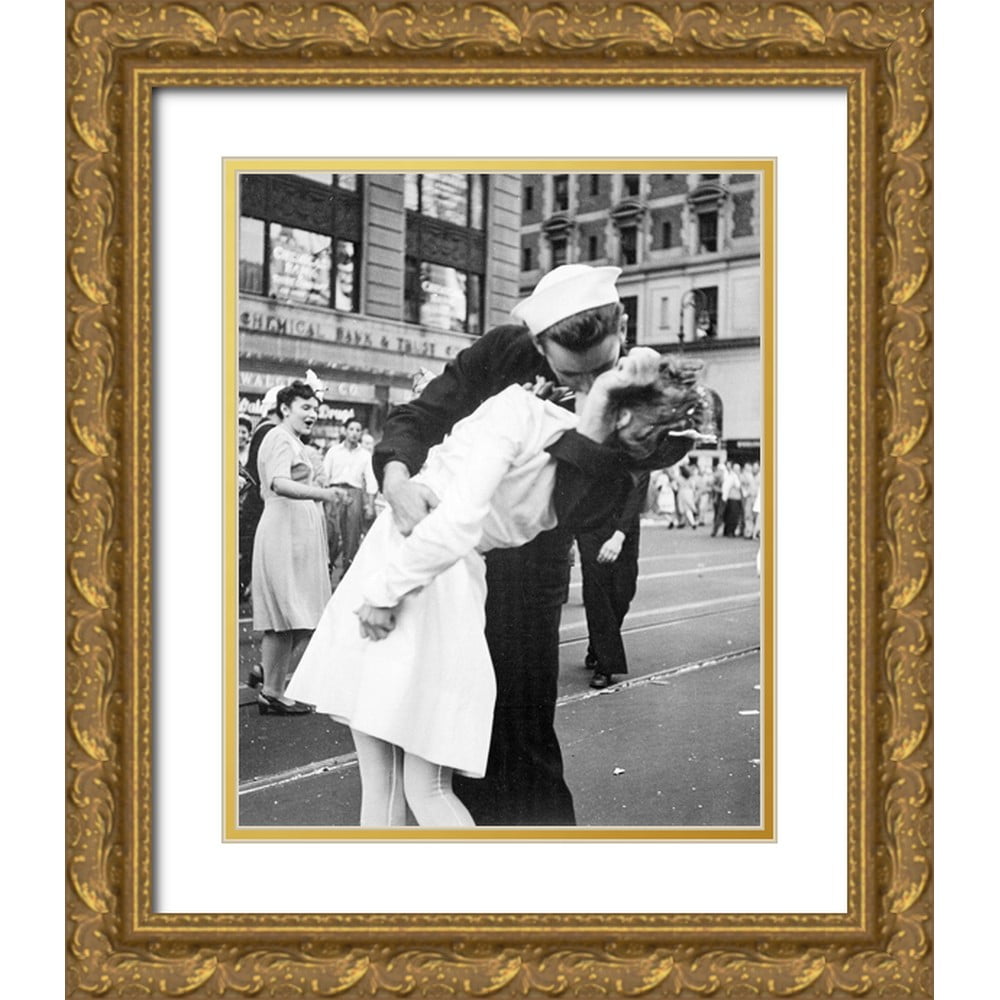 Jorgensen, Victor 15x18 Gold Ornate Wood Framed with Double Matting ...