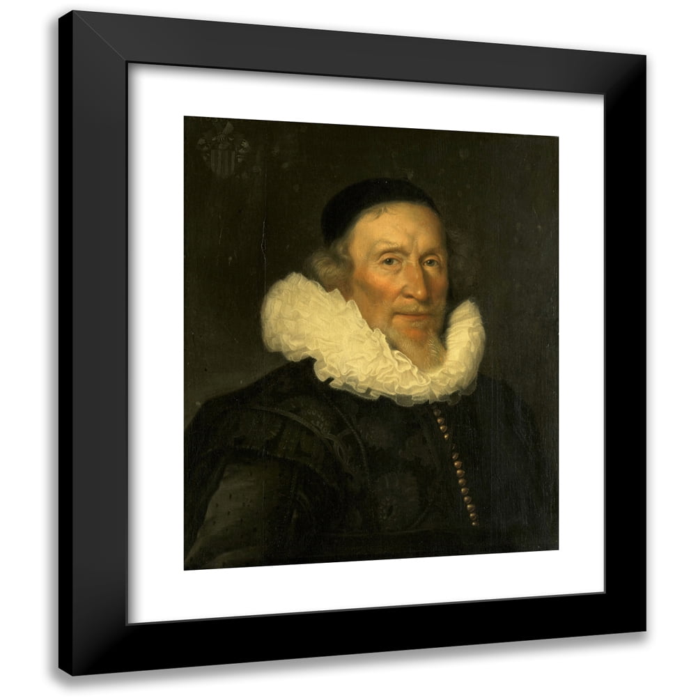 Joris van Schooten 12x14 Black Modern Framed Museum Art Print Titled ...