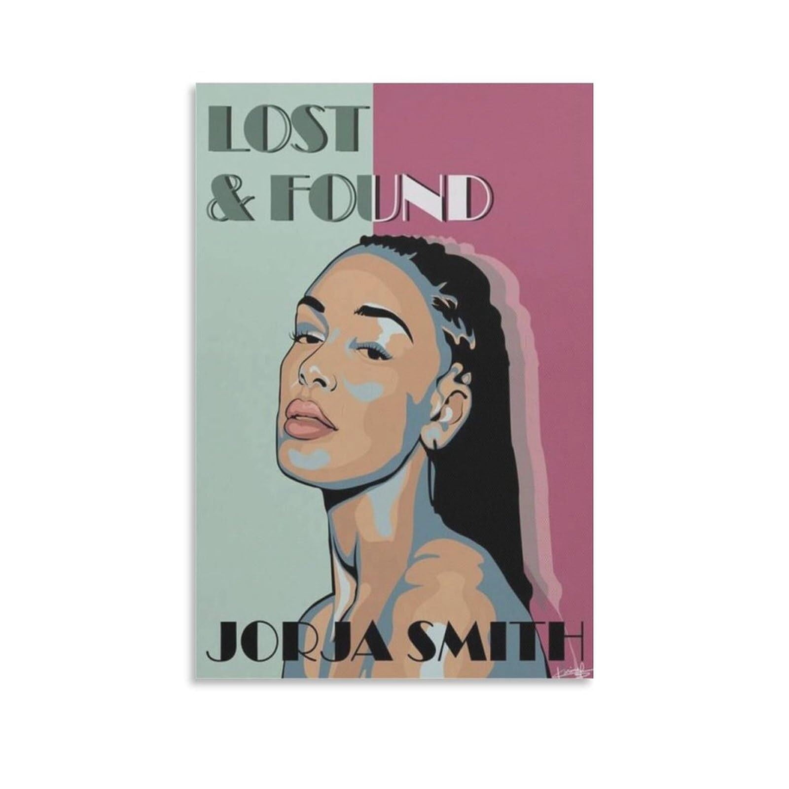 Jorja Smith AlbumesLost & Found (7) Picture Print Canvas Poster Wall ...