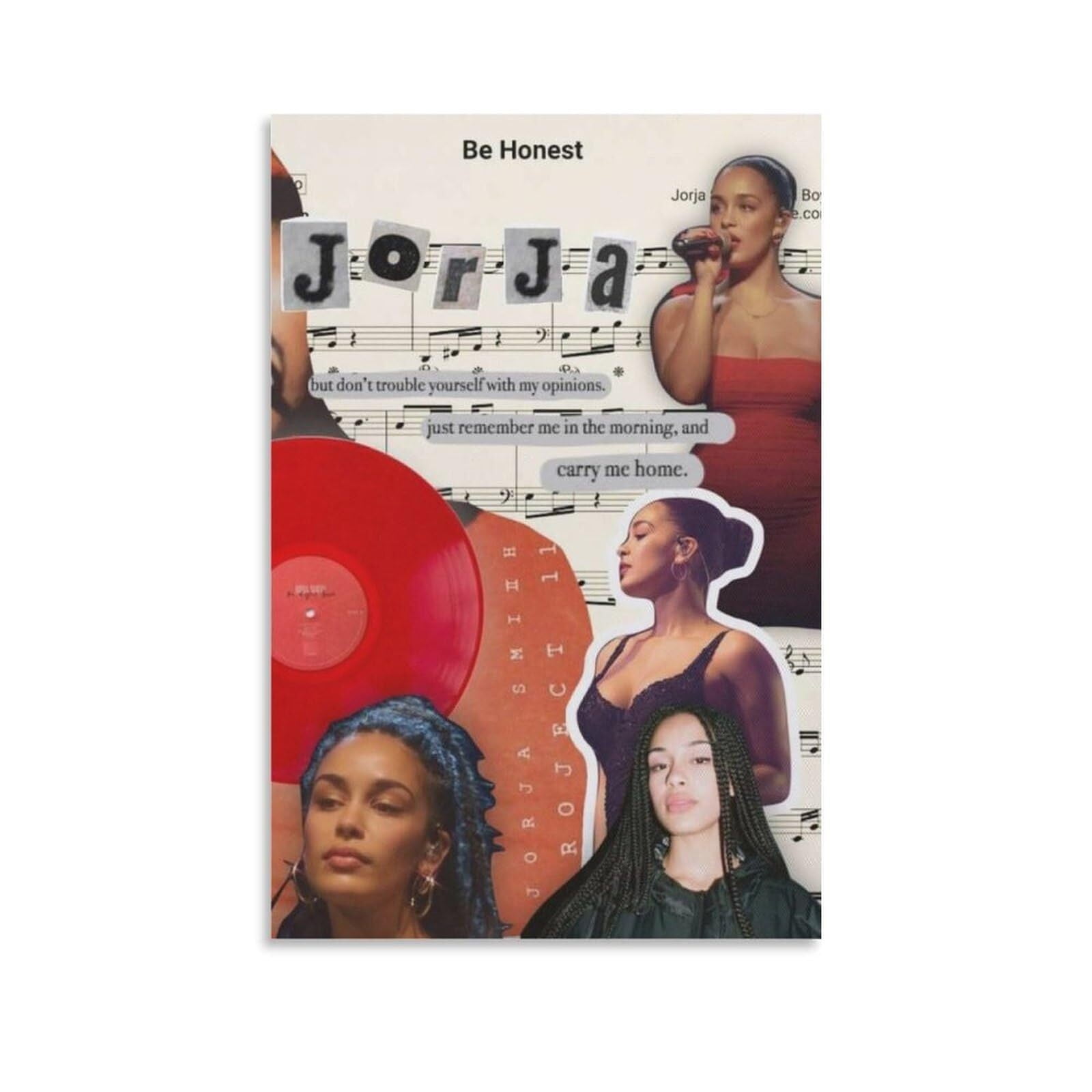 Jorja Smith Poster AlbumesFalling Or Flying (4) Wall Art Poster Bedroom ...