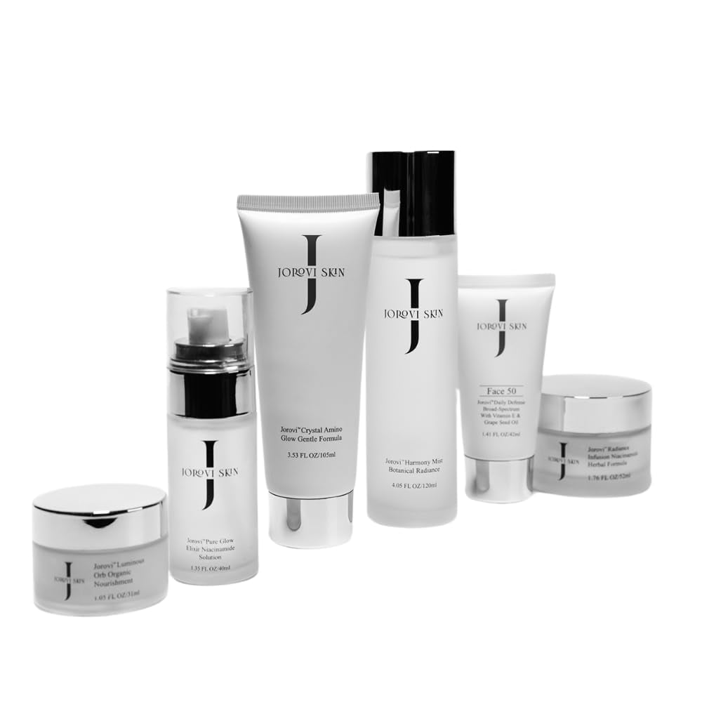 Jorovi Beauty Comprehensive Skincare Set -6- Piece Regimen with ...