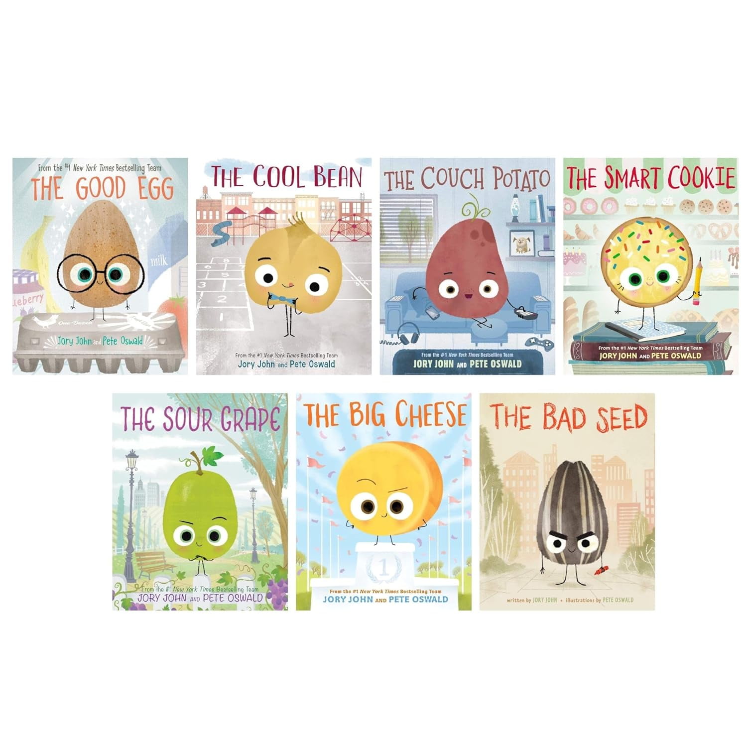Jory John Complete Food Group Series 7-Book Set – Fun, Uplifting ...