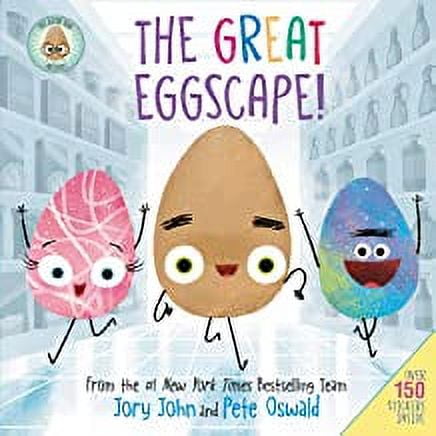 Jory John: The Great Eggscape!: Over 150 Stickers Inside: an Easter and ...