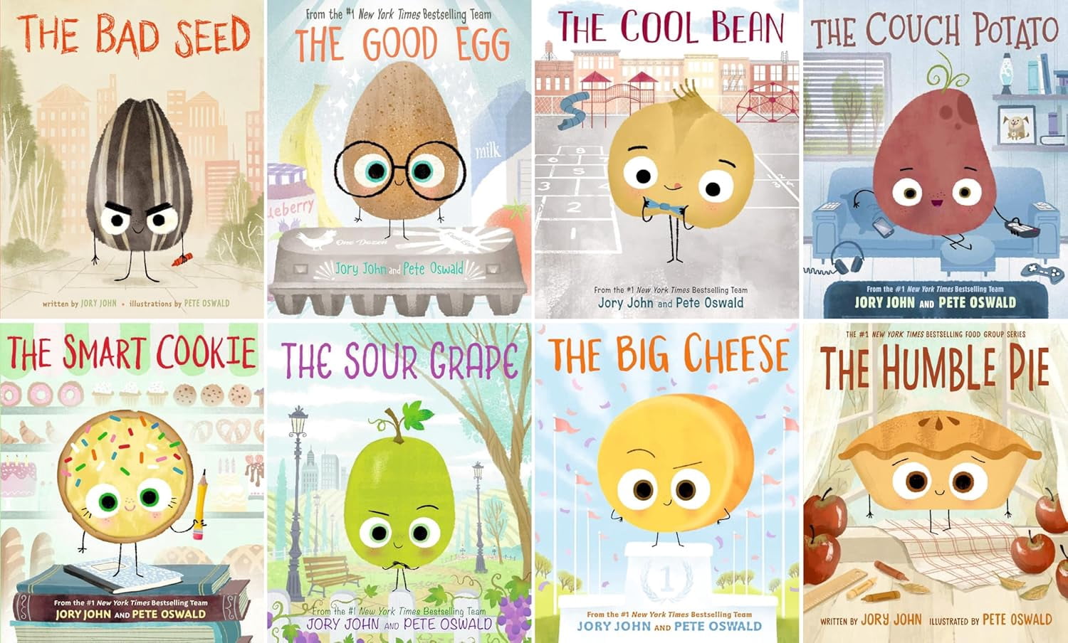 Jory John’s The Food Group Series Complete 8-Book Collection Set – The ...