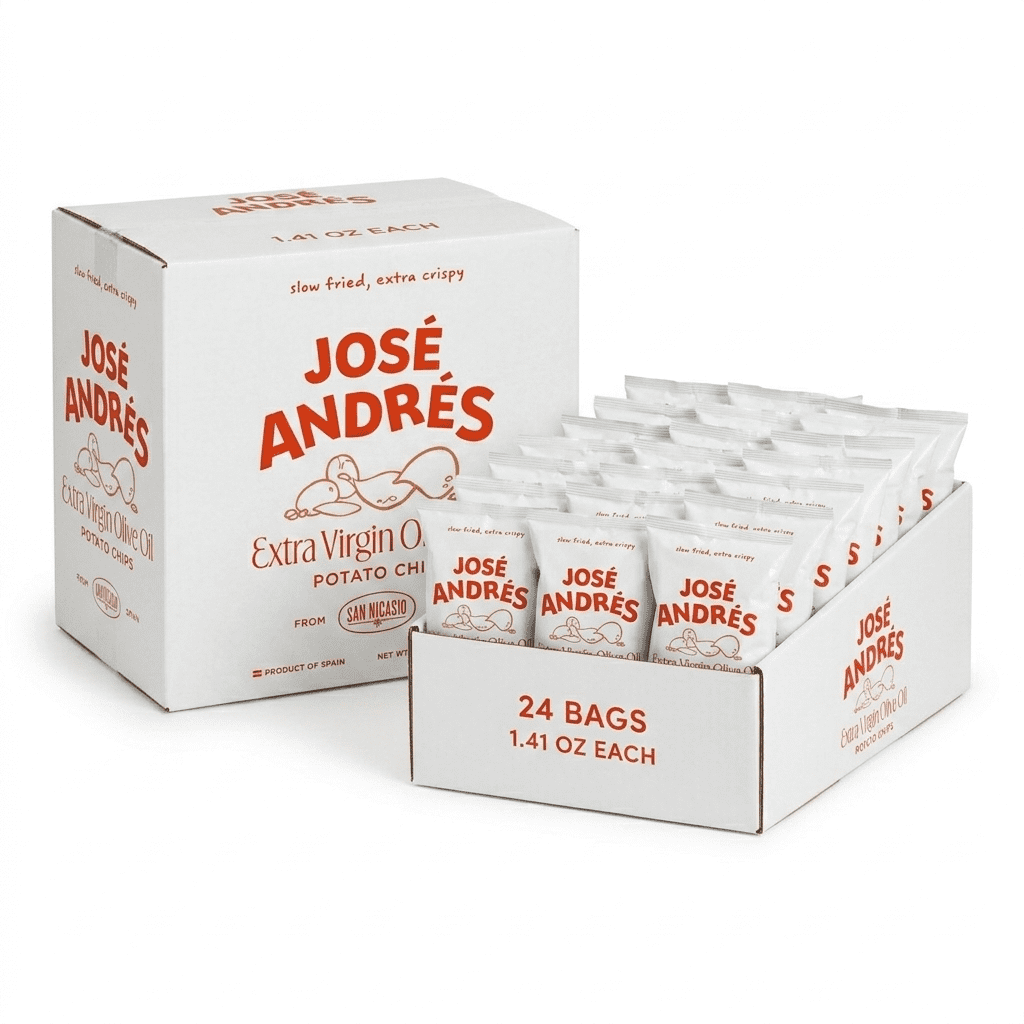 Jose Andres Foods Slow-Cooked Spanish Potato Chips with Extra Virgin ...