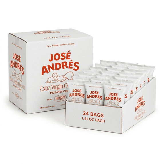 Jose Andres Foods Slow-Cooked Spanish Potato Chips with Extra Virgin ...