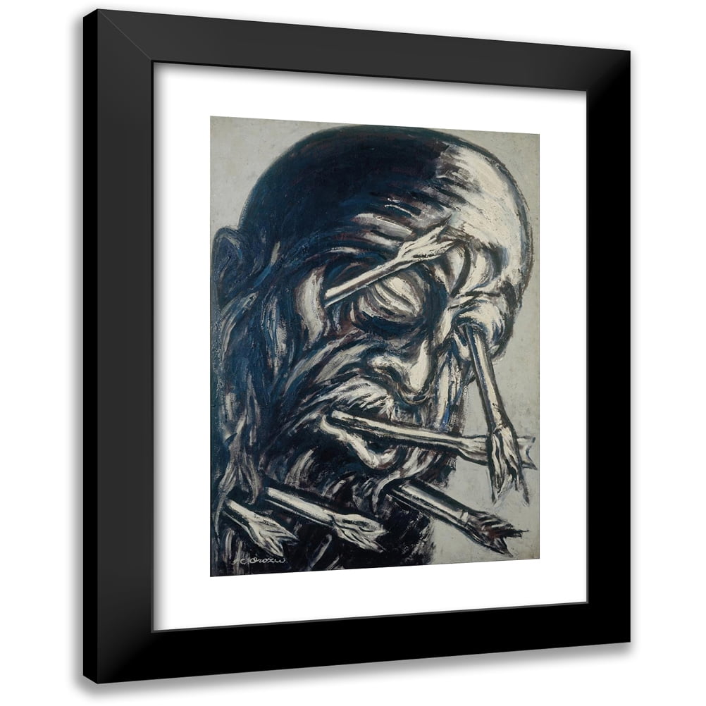 José Clemente Orozco 11x14 Black Modern Framed Museum Art Print Titled ...