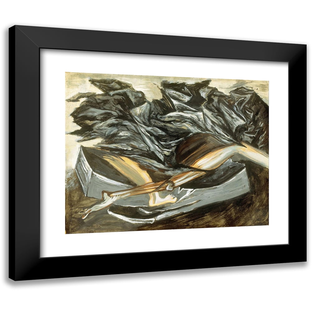 José Clemente Orozco 18x15 Black Modern Framed Museum Art Print Titled ...