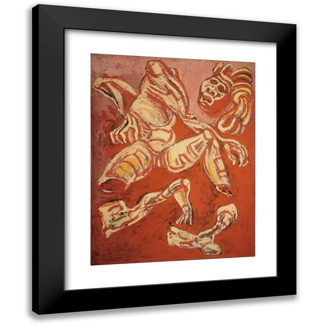 José Clemente Orozco 19x24 Black Modern Framed Museum Art Print Titled ...