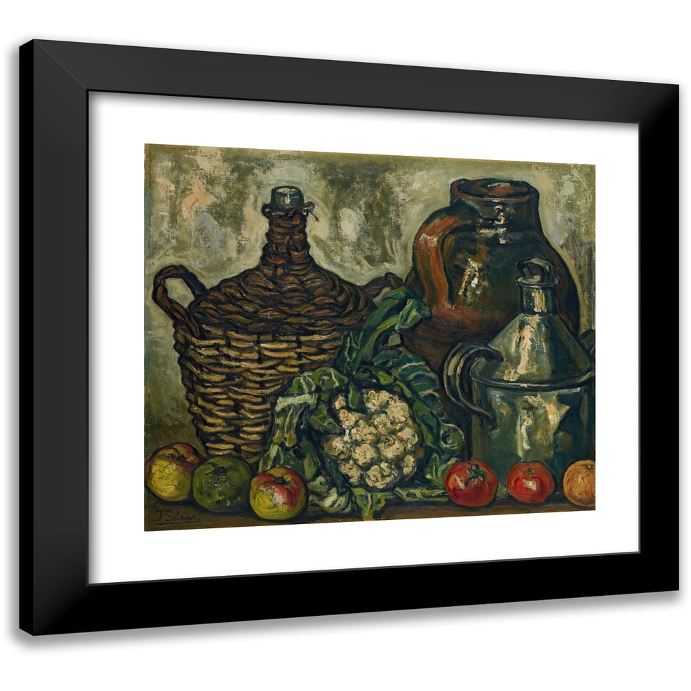José Gutiérrez Solana 14x12 Black Modern Framed Museum Art Print Titled ...