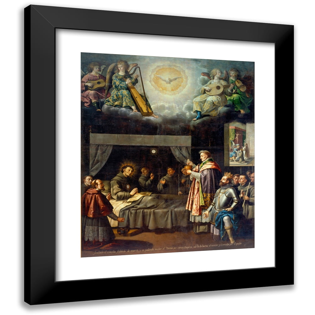 José Juárez 20x23 Black Modern Framed Museum Art Print Titled - The ...