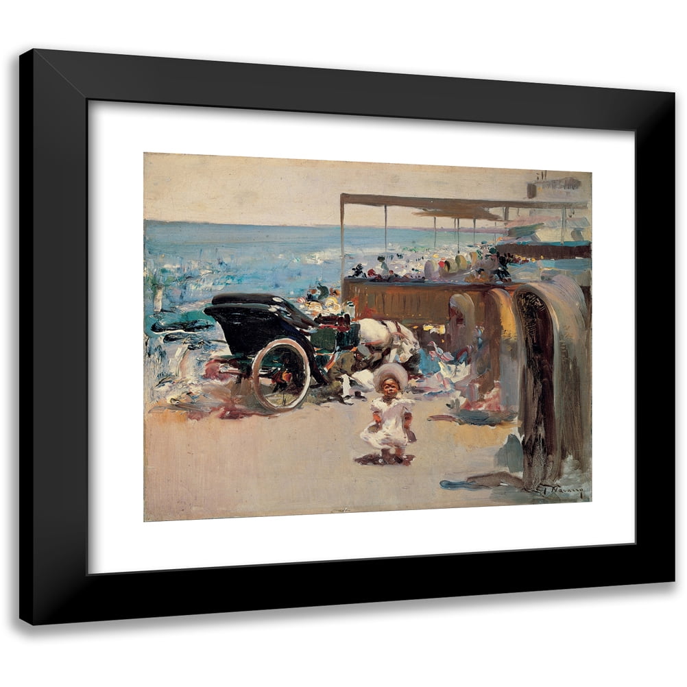 José Navarro y Llorens 14x12 Black Modern Framed Museum Art Print ...