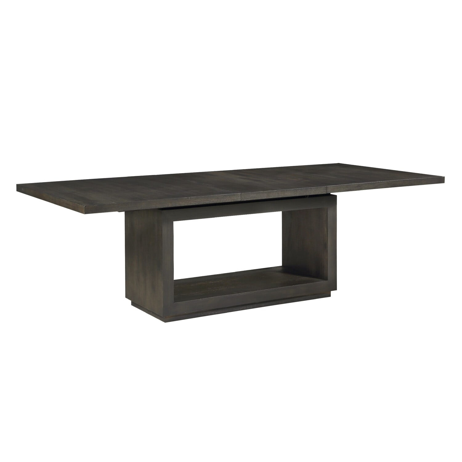 Jose 72-95 Inch Acacia Wood Dining Table - Open Plinth Base - Rustic ...