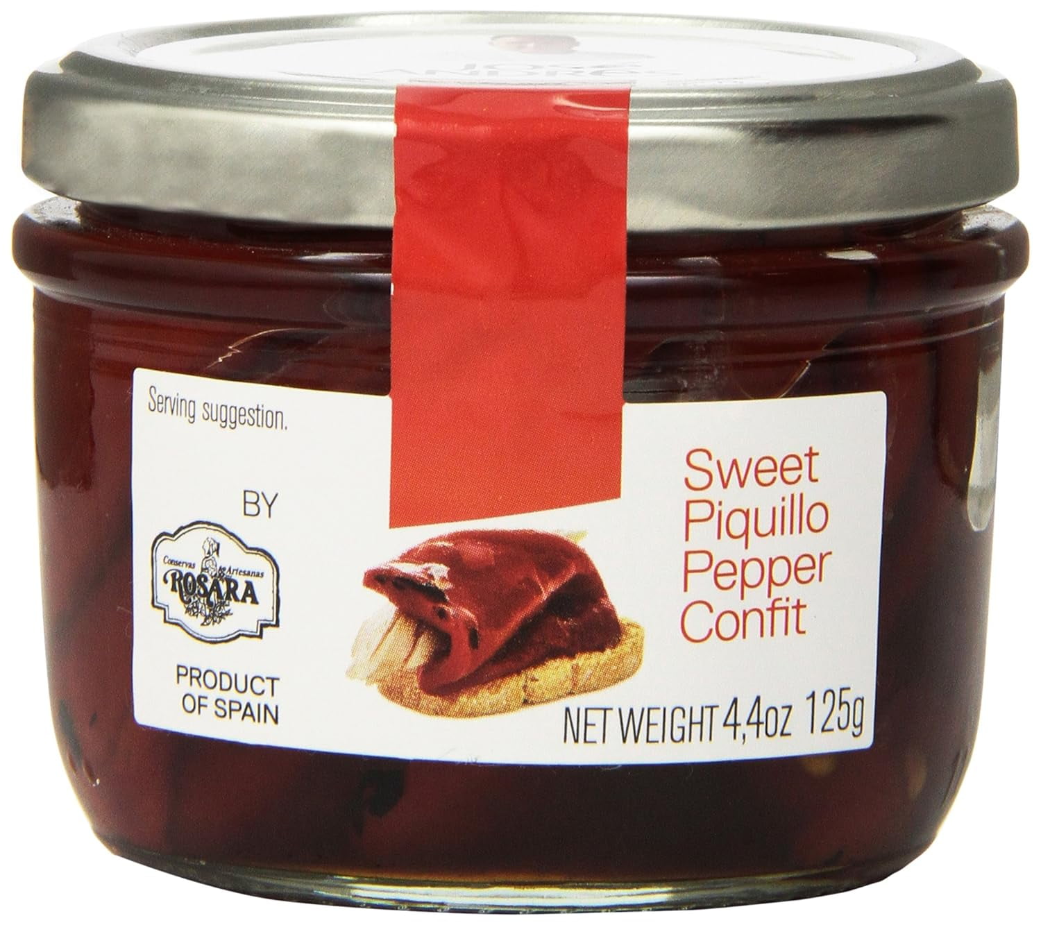 Jose Andres Foods Sweet Piquillo Pepper Confit, 4.4 Ounce - Walmart.com