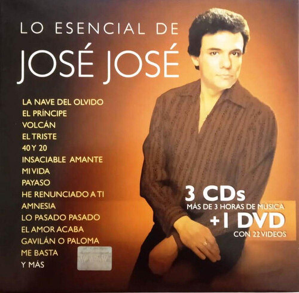 Jose Jose - Lo Esencial (3CD+DVD) - Music & Performance - CD - Walmart.com