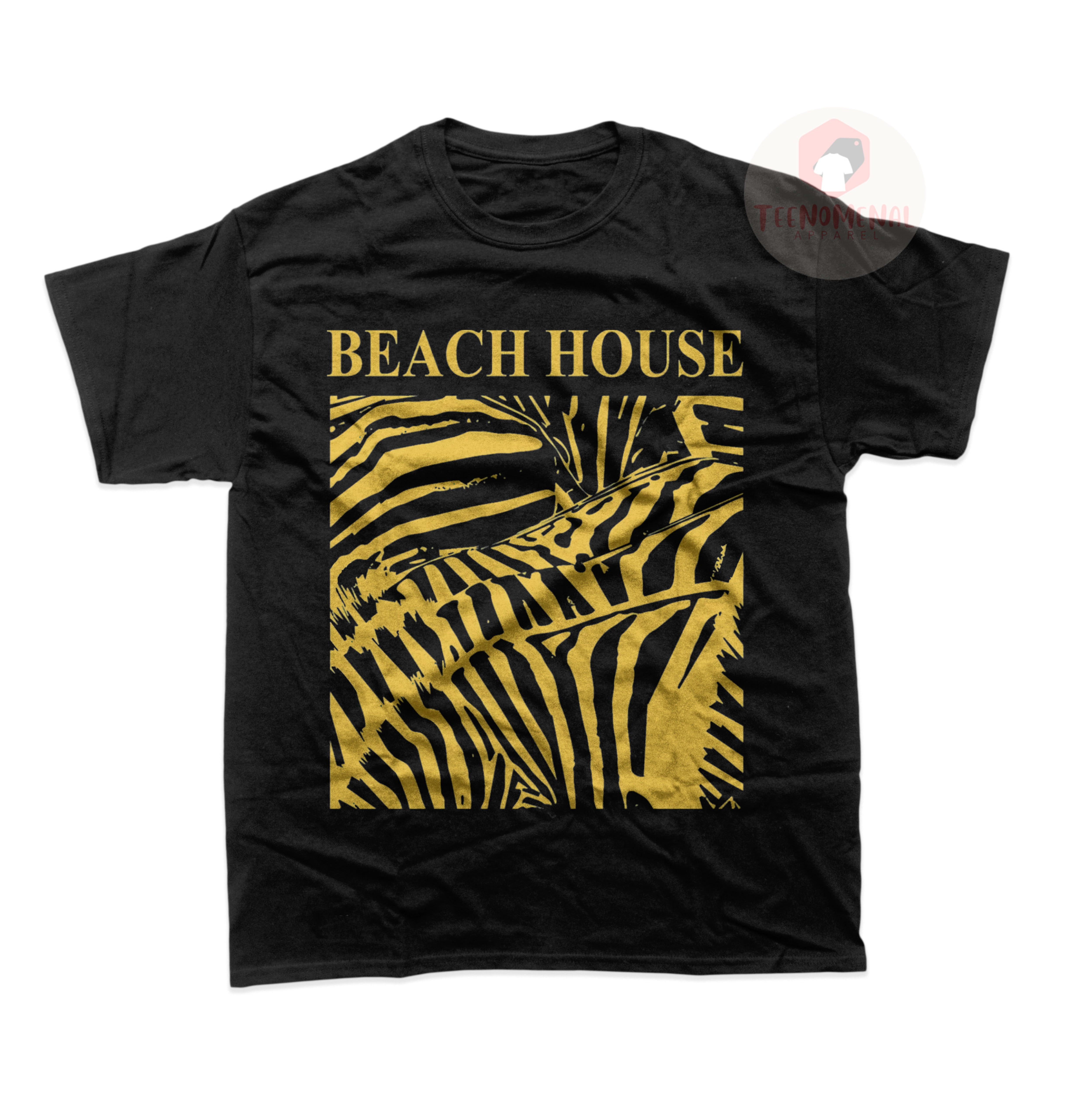 Josecarlos Beach House Uni T-Shirt - Indie Rock Music Band Tee -Teen ...
