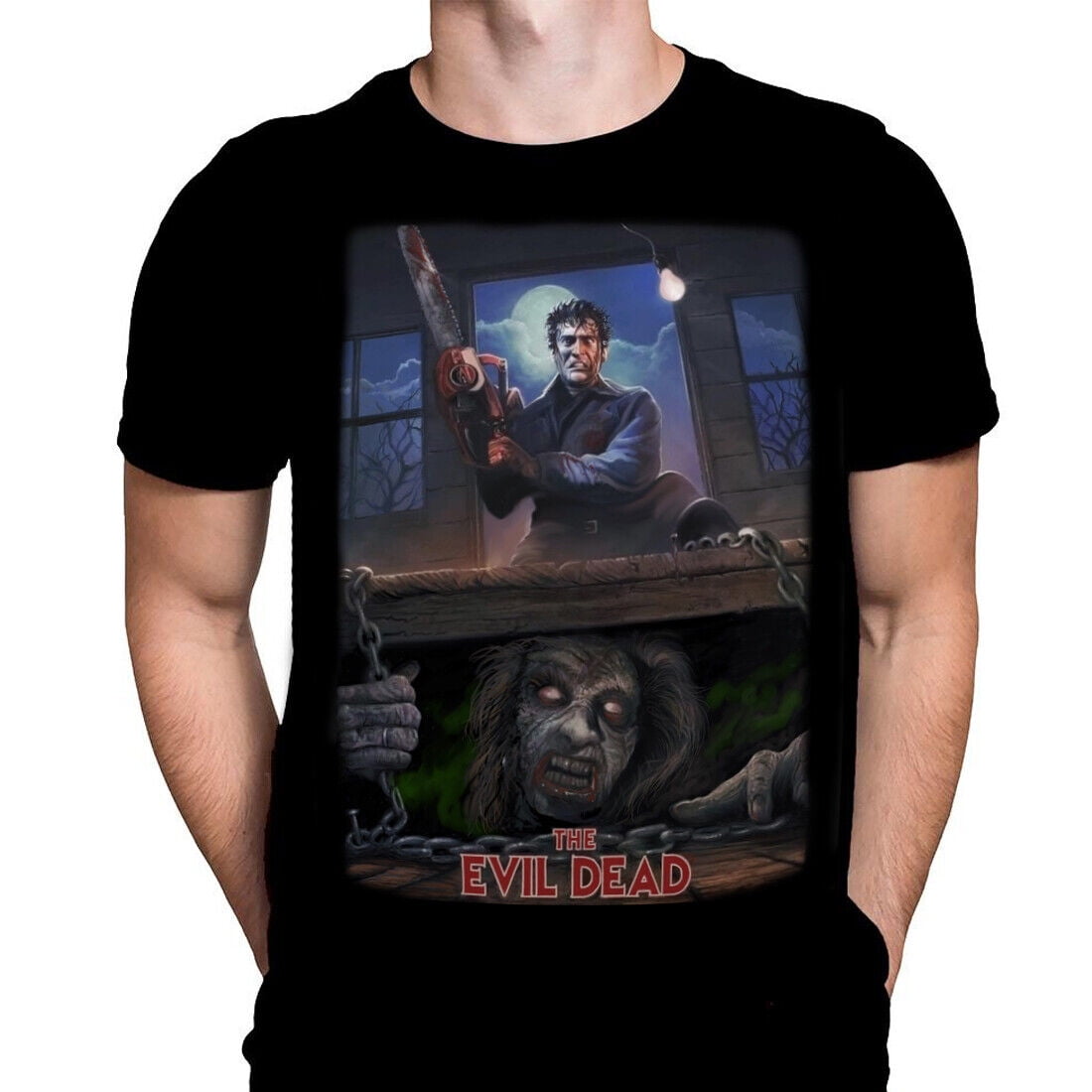 Josecarlos EVIL DEAD CELLAR - Black T-Shirt - Sizes S - 5XL - Horror ...