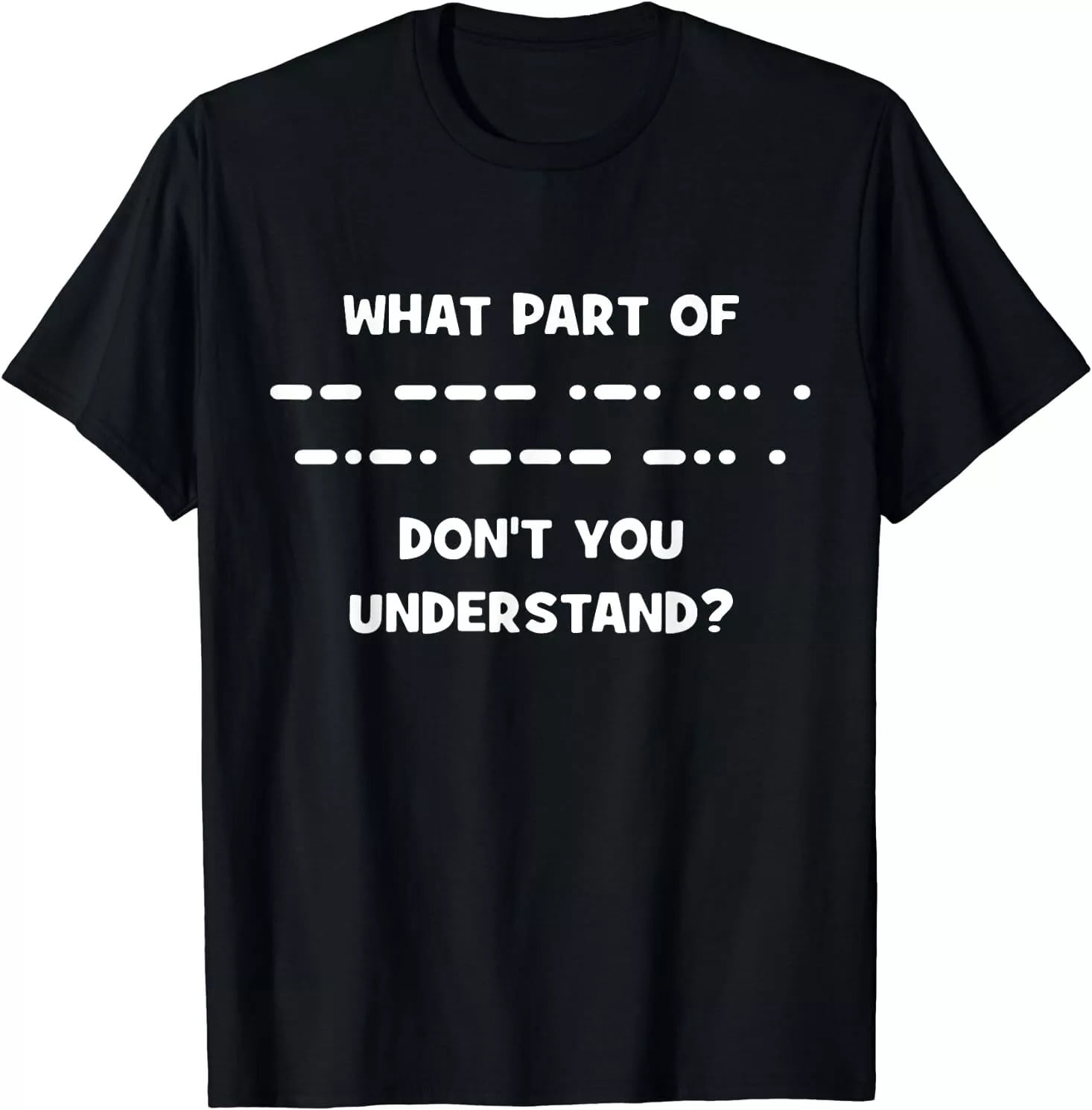 Josecarlos Funny Morse Code Shirt Shortwave Ham Radio Gift Size S-5XL ...