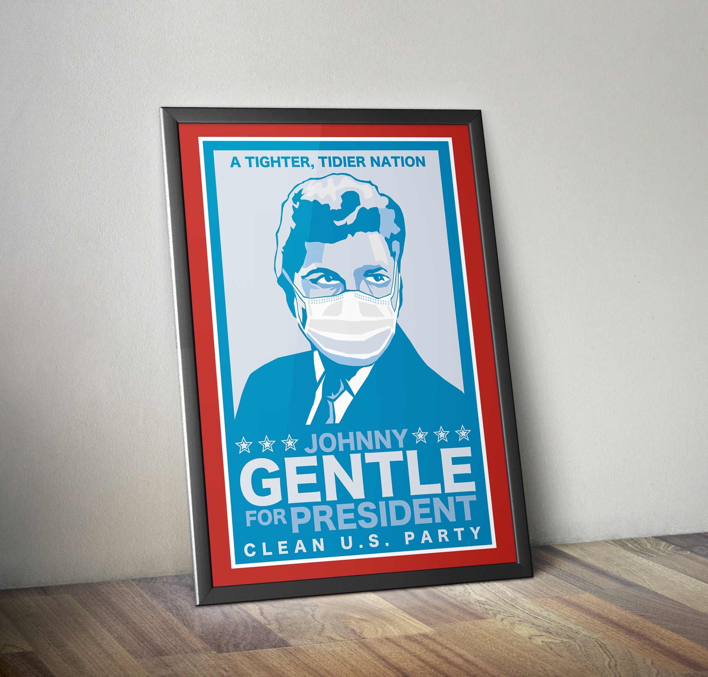 Josecarlos Poster Johnny Gentle For President Poster - Infinite Jest ...