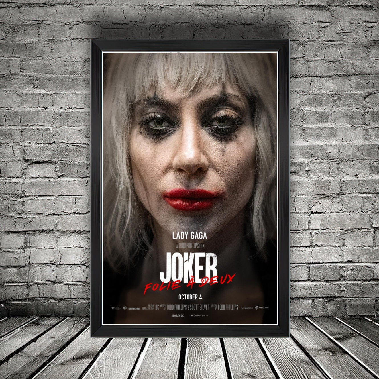 Josecarlos Poster Joker: Folie Deux (2024) Movie Posters | Joker 2 | Joaquin Phoenix | Lady Gaga ...