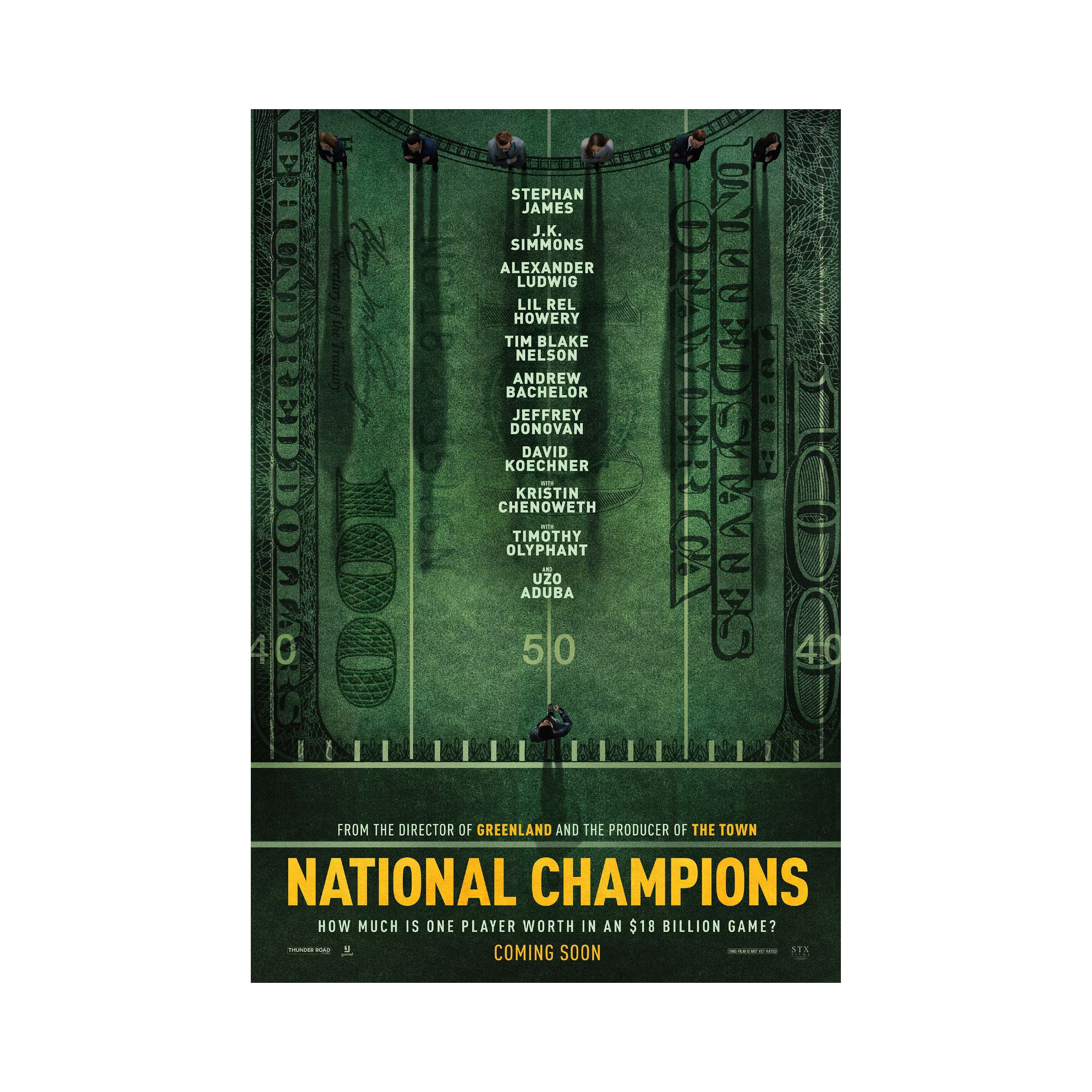 Josecarlos Poster National Champions Movie Poster Quality Glossy Print ...