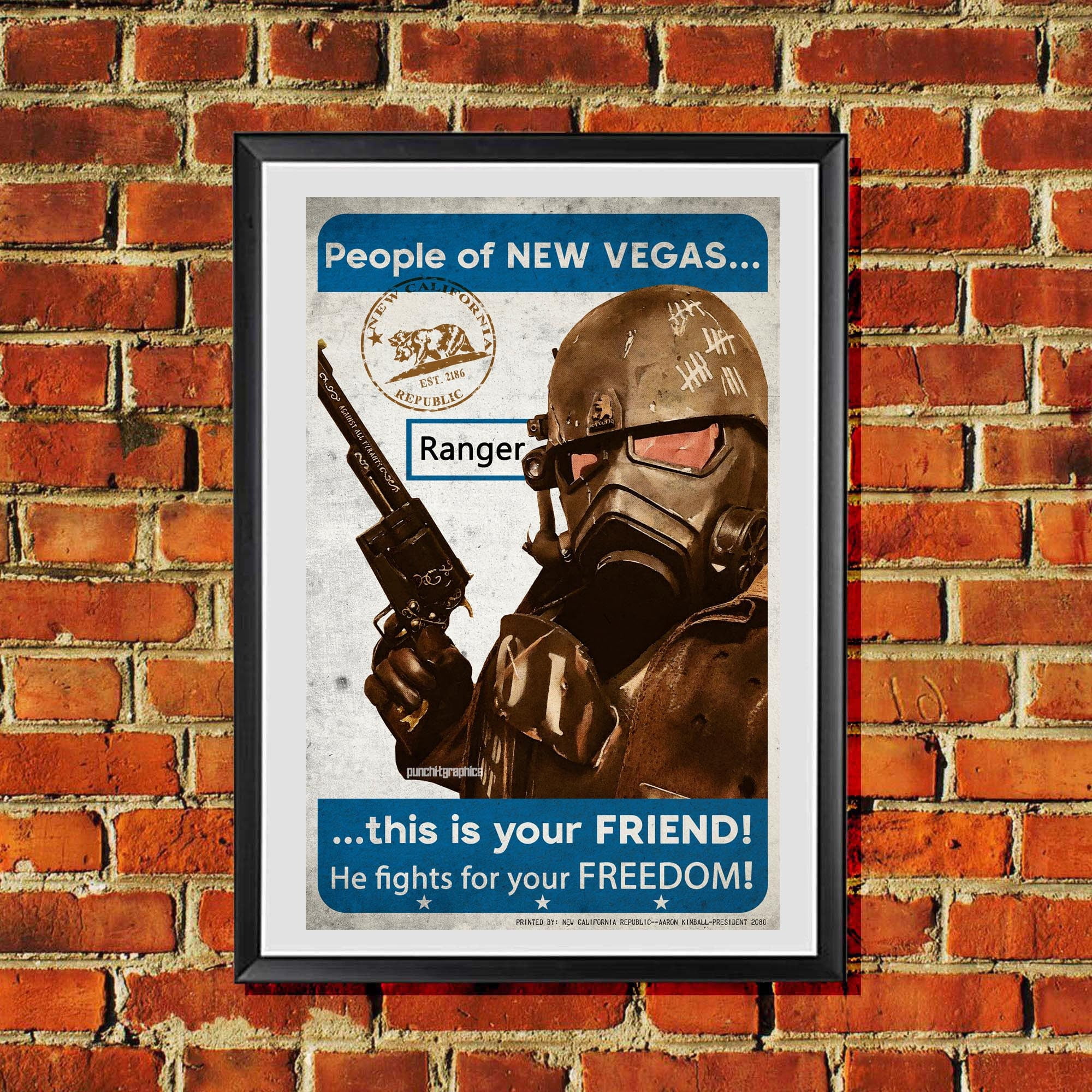 Josecarlos Poster New California Republic Ncr Ranger Propaganda ...