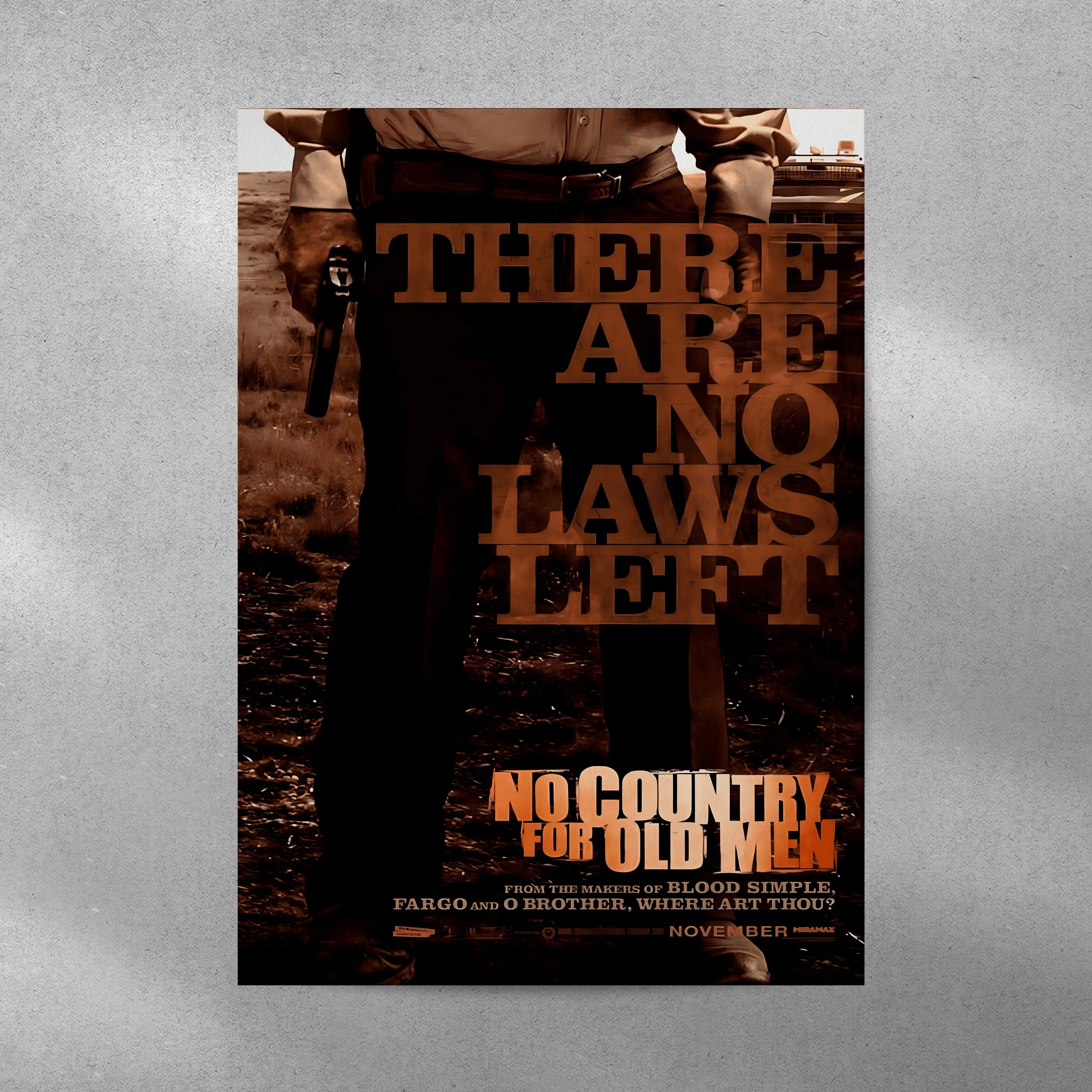 Josecarlos Poster No Country For Old Men Poster Movie Poster Aesthetic ...