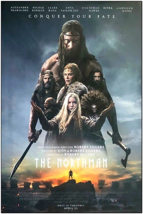 Josecarlos Poster Northman - 2022 - Original Ds Movie Poster ...