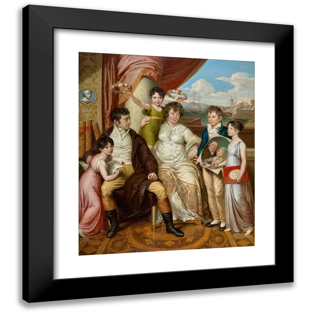 Josef Abel 20x23 Black Modern Framed Museum Art Print Titled - The ...
