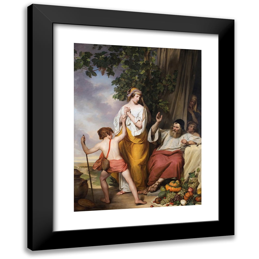 Josef Danhauser 11x14 Black Modern Framed Museum Art Print Titled ...