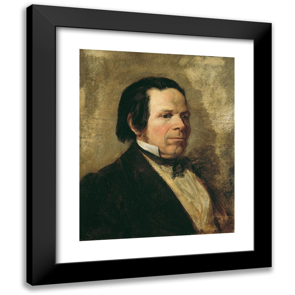 Josef Danhauser 12x14 Black Modern Framed Museum Art Print Titled ...