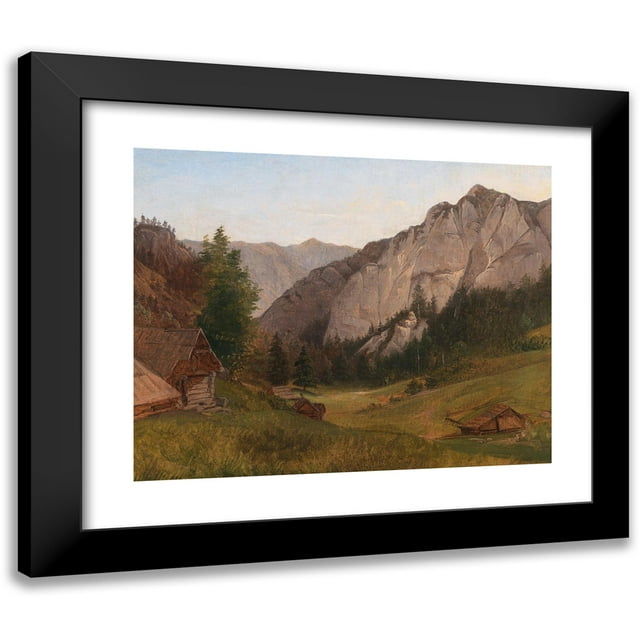 Josef Feid 14x12 Black Modern Framed Museum Art Print Titled - Scene ...