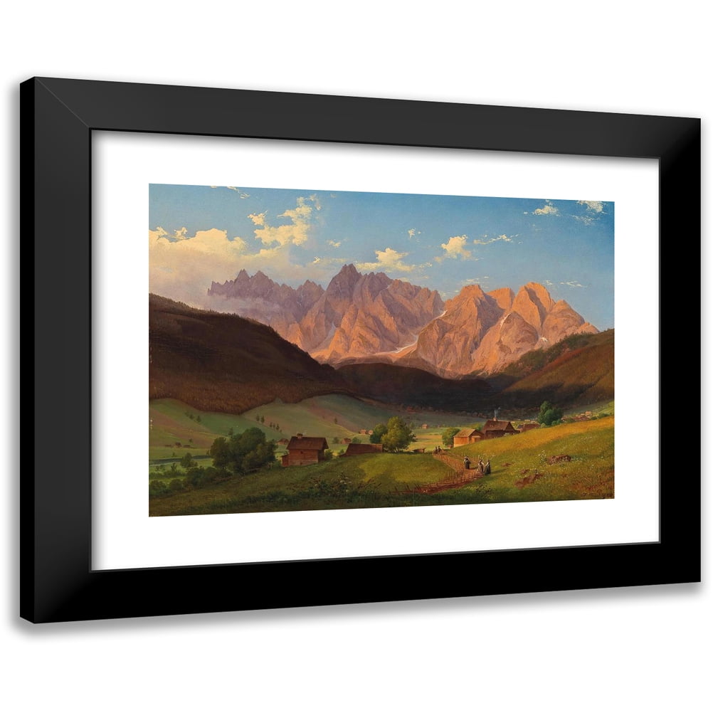 Josef Feid 18x14 Black Modern Framed Museum Art Print Titled - A View ...
