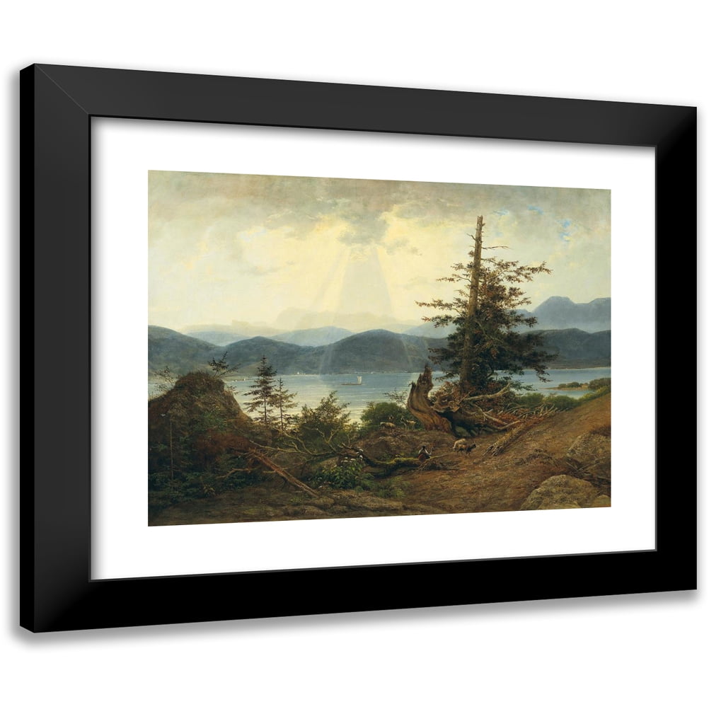 Josef Feid 18x15 Black Modern Framed Museum Art Print Titled - Scene at ...