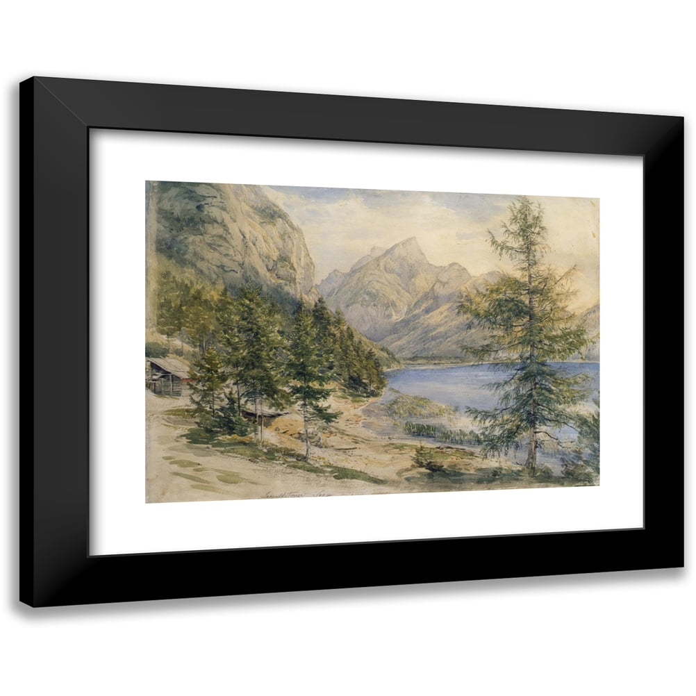 Josef Höger 14x11 Black Modern Framed Museum Art Print Titled ...