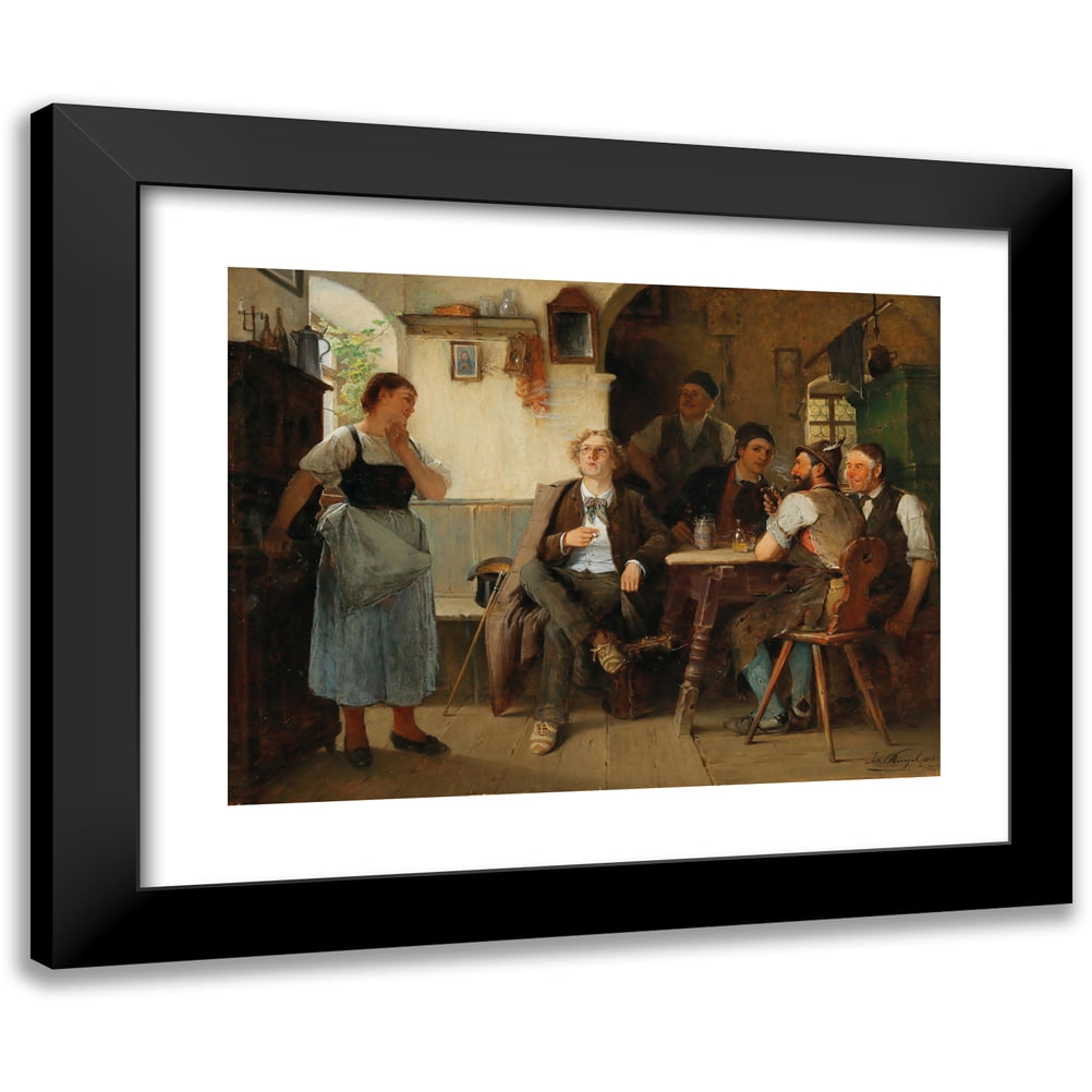 Josef Kinzel 24x19 Black Modern Framed Museum Art Print Titled - The ...