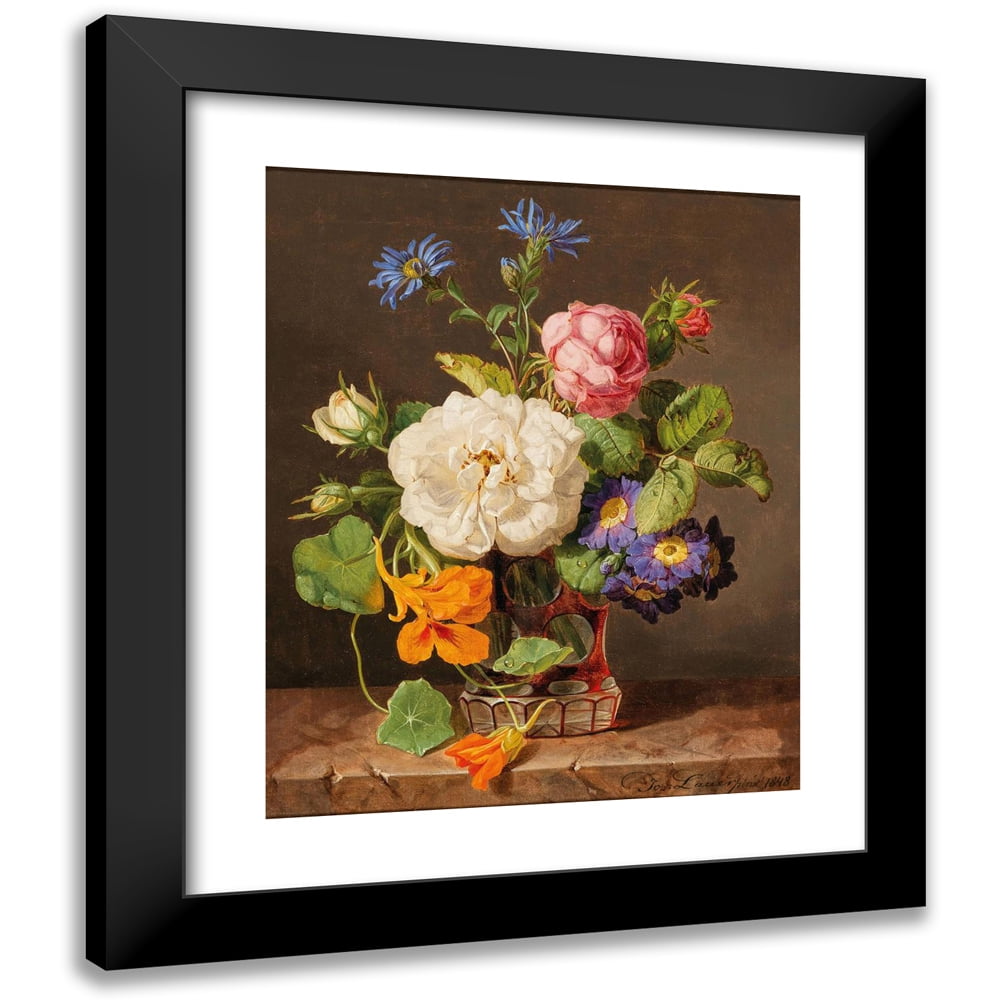 Josef Lauer 12x14 Black Modern Framed Museum Art Print Titled - A ...
