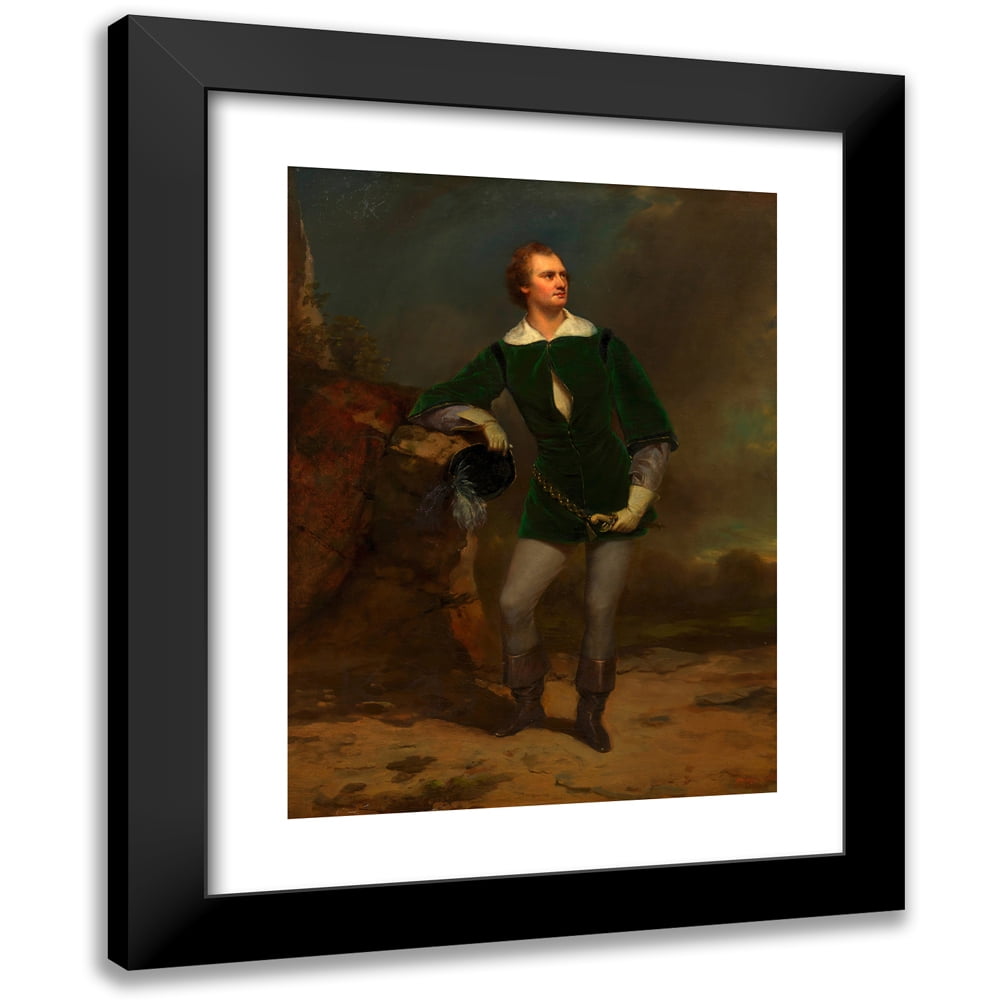 Josef Matthias Aigner 14x18 Black Modern Framed Museum Art Print Titled ...