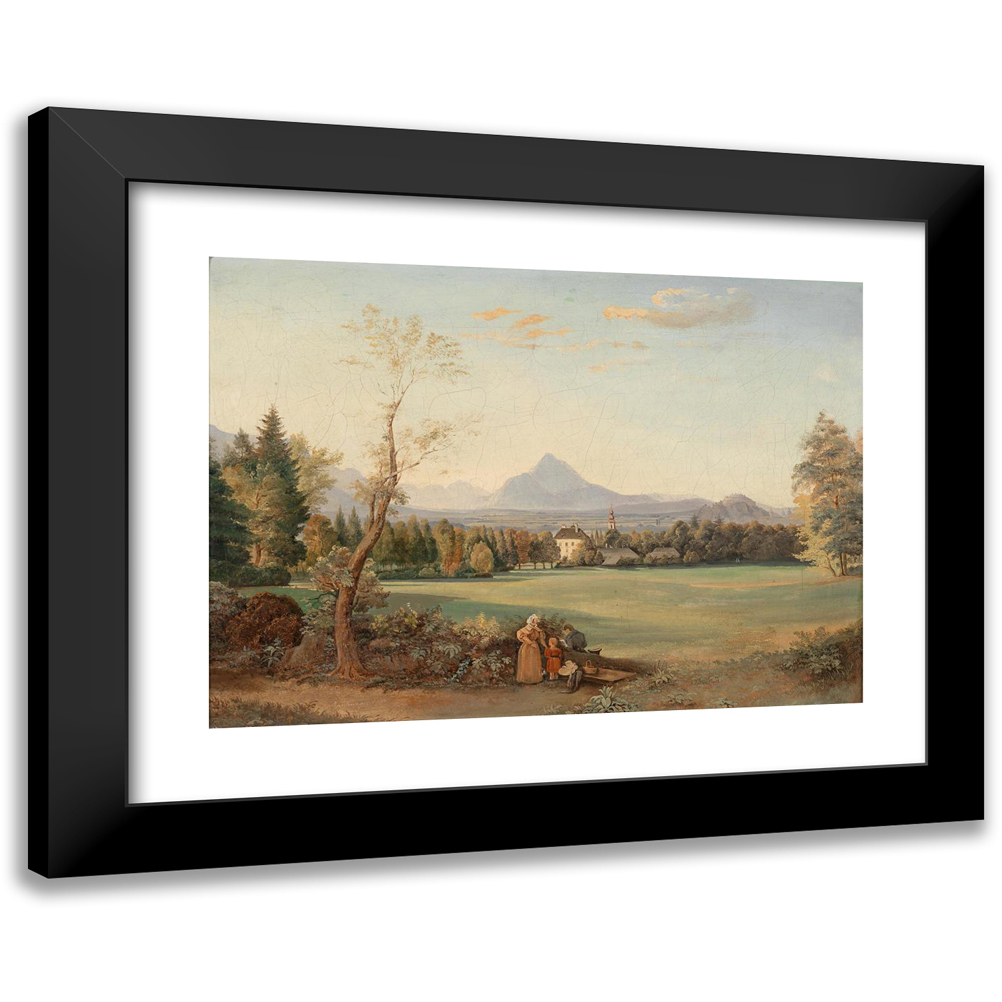 Josef Mayburger 24x18 Black Modern Framed Museum Art Print Titled ...