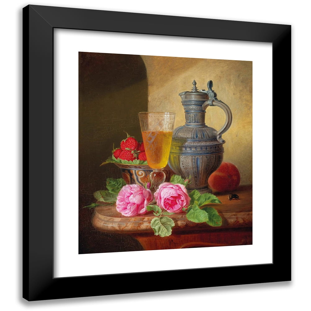 Josef Schuster 12x14 Black Modern Framed Museum Art Print Titled ...