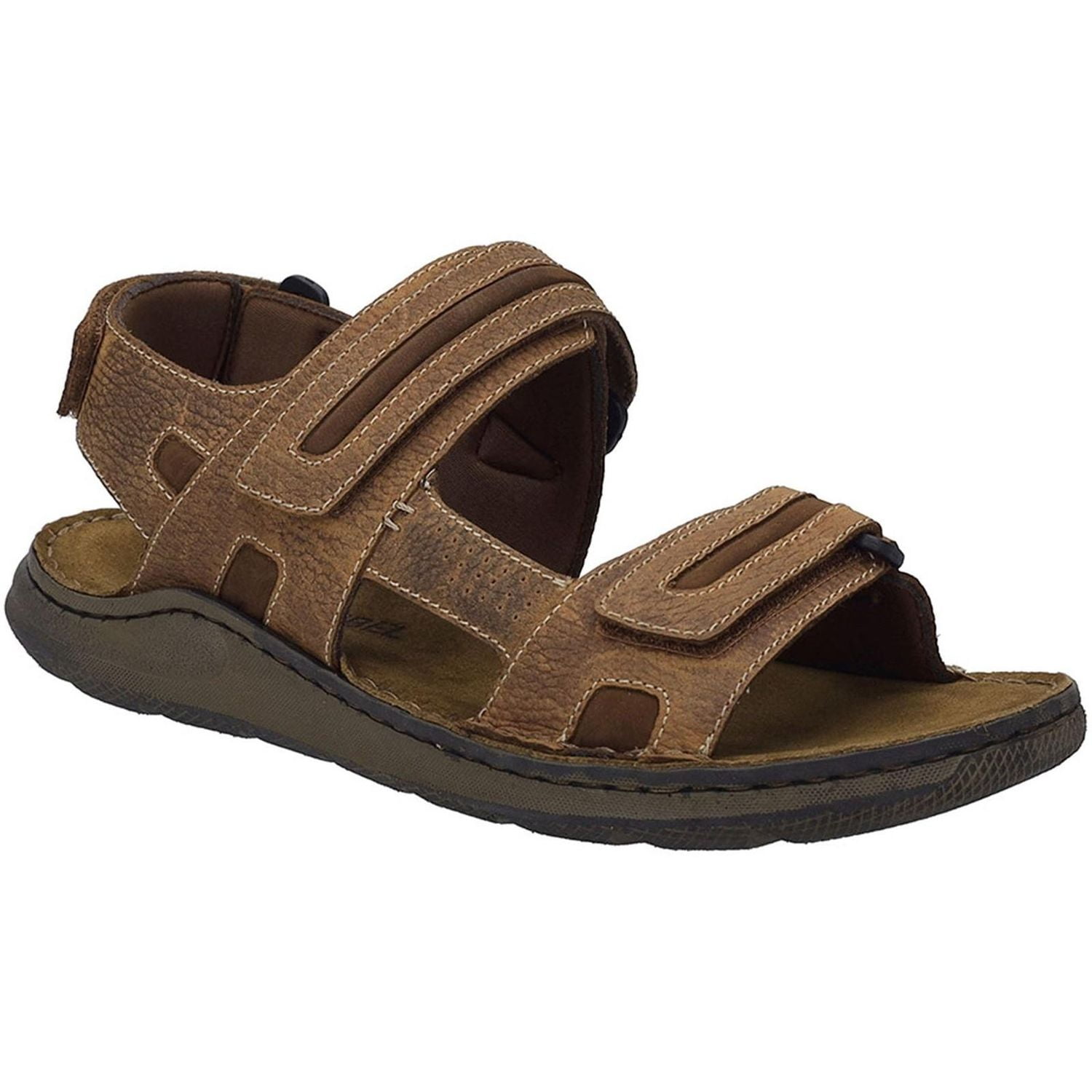 Josef Seibel Mens Maverick 23 Leather Sandals - Walmart.com