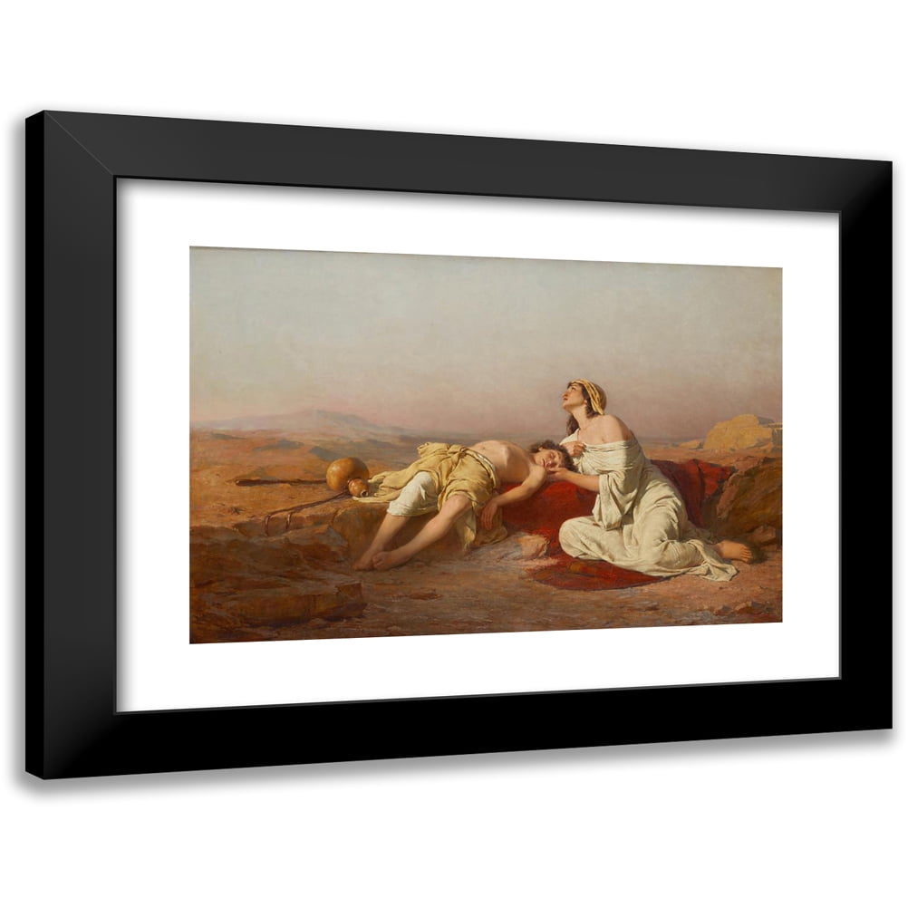 Josef Straka 18x13 Black Modern Framed Museum Art Print Titled - Hagar ...