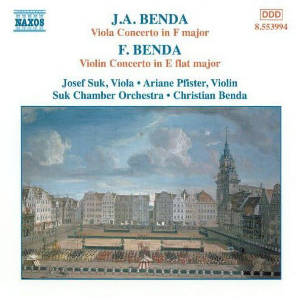 Josef Suk - Viola & Violin Concertos - Music & Performance - CD ...