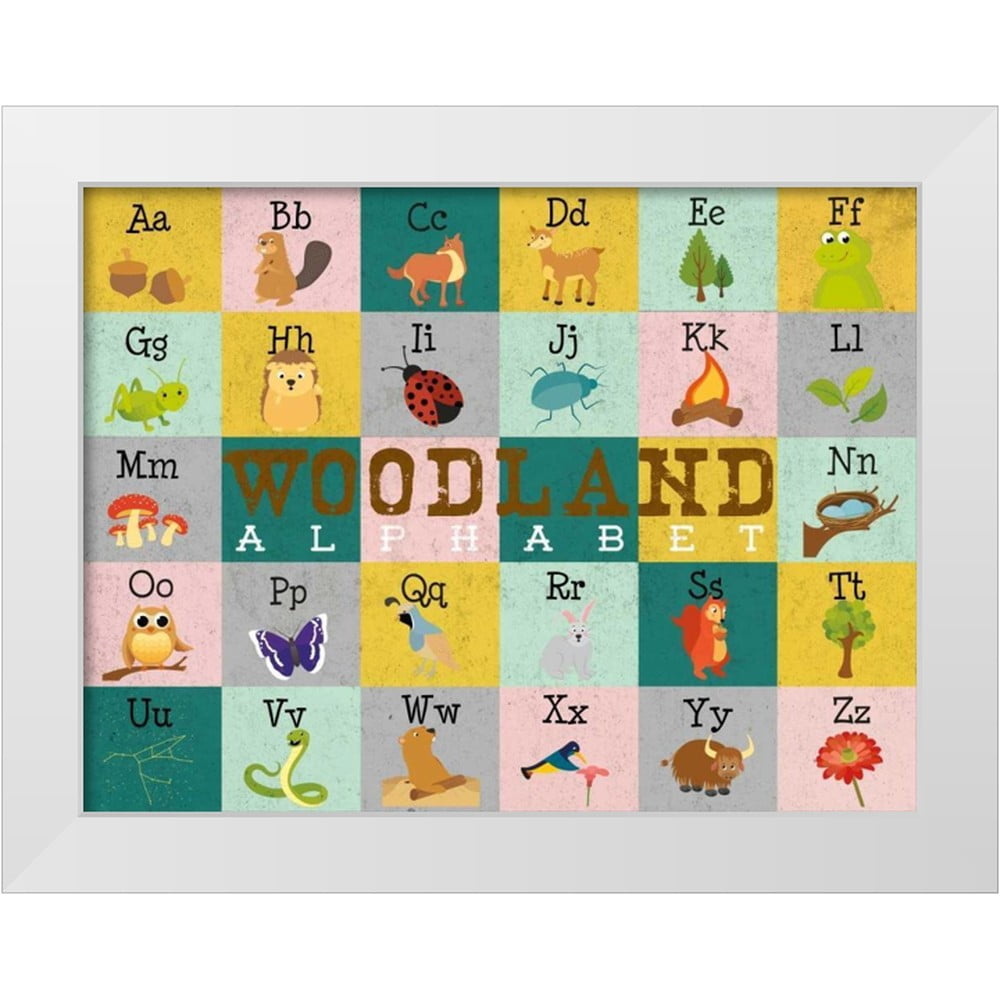 Josefina 14x12 White Modern Wood Framed Museum Art Print Titled ...